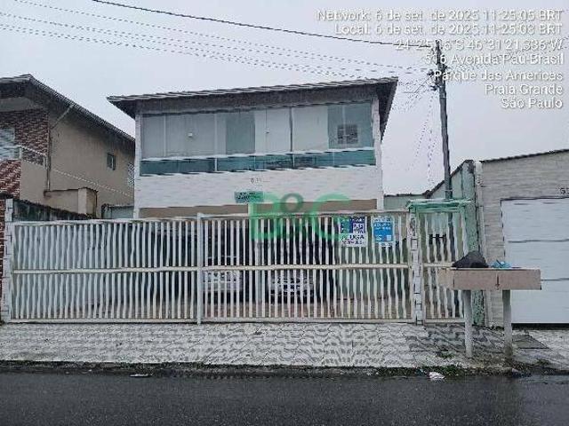 Casa em Samambaia, Praia Grande/SP de 53m² 2 quartos à venda por R$ 207.680,28