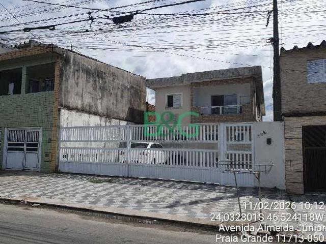 Casa em Samambaia, Praia Grande/SP de 39m² 2 quartos à venda por R$ 146.853,08