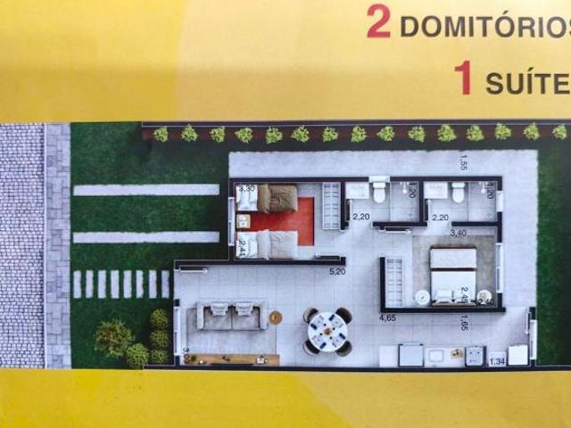 Casa em, Vargem Grande Paulista/SP de 75m² 2 quartos à venda por R$ 477.000,00