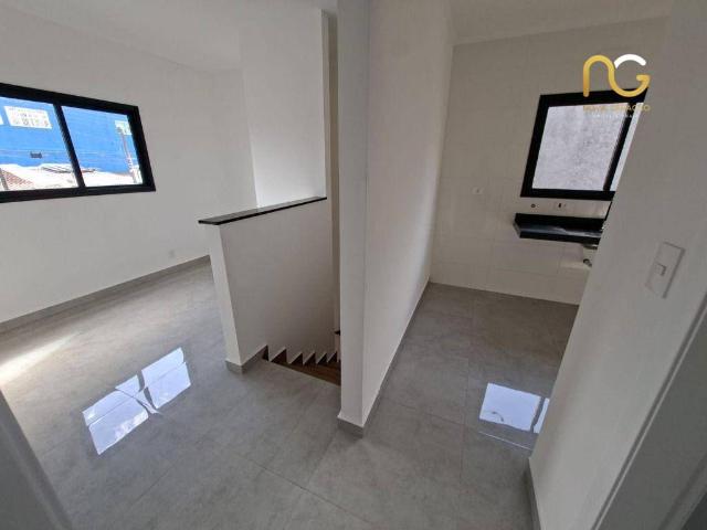 Casa em Vila Caiçara, Praia Grande/SP de 49m² 2 quartos à venda por R$ 334.000,00