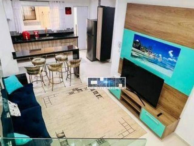 Casa em Vila Caiçara, Praia Grande/SP de 85m² 3 quartos à venda por R$ 468.000,00
