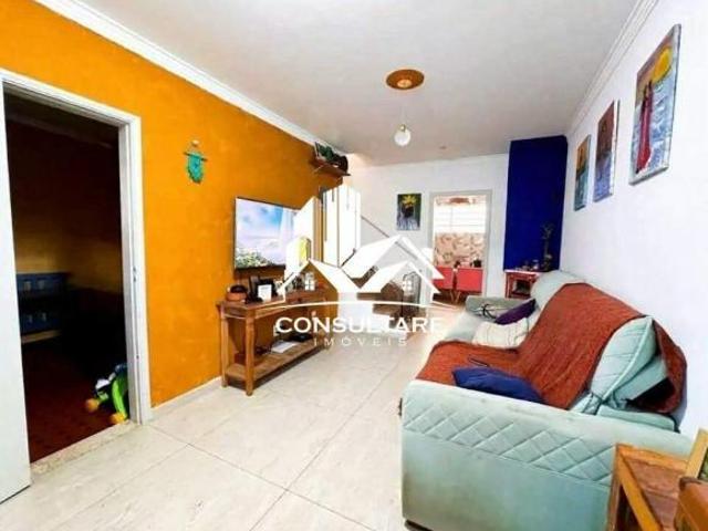 Casa em Vila Matias, Santos/SP de 140m² 3 quartos à venda por R$ 637.000,00