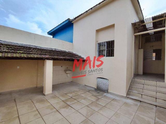 Casa em Vila Matias, Santos/SP de 100m² 2 quartos para locação R$ 2.350,00/mes