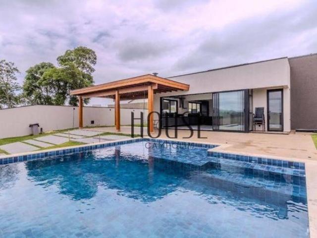 Casa em Village Ipanema II, à venda em condomínio de alto padrão em Araçoiaba da Serra, com 200m² |
