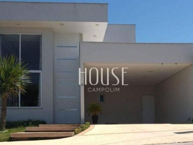 Casa em Villagio Milano à venda em condomínio de alto padrão em Sorocaba, com 190m² | CA3578