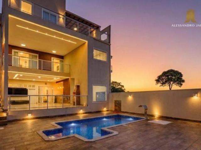 Casa escriturada com vista deslumbrante e exclusiva em Vicente Pires