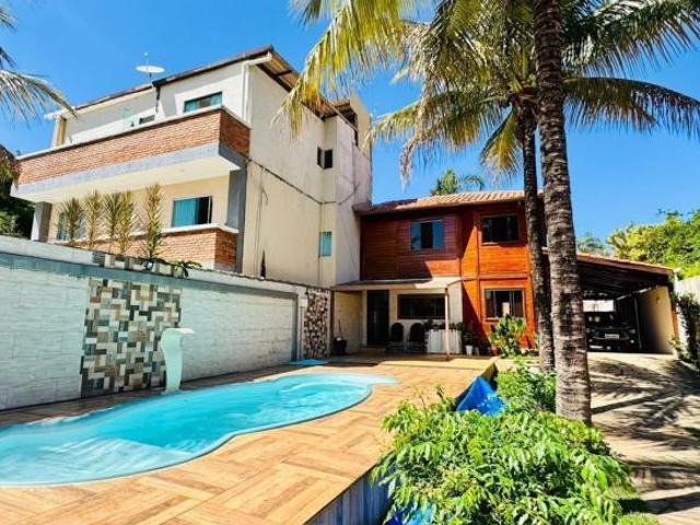 CASA ESCRITURADA 3 QUARTOS ARNIQUEIRA LOTE 400M² EM CONDOMÍNIO COM EDÍCULA E PISCINA