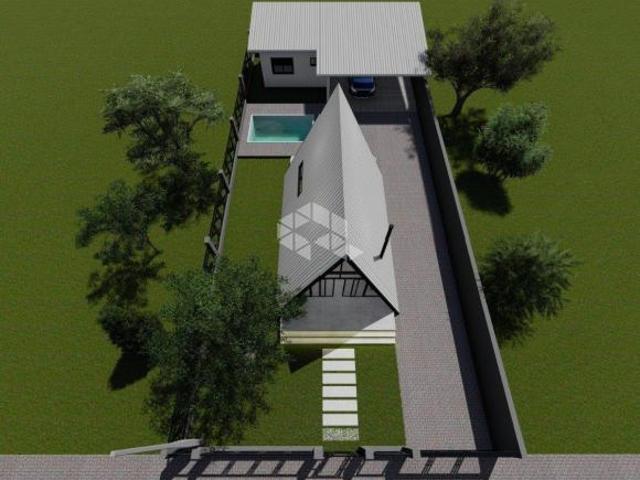 Casa estilo cabana com piscina em Estância Velha
