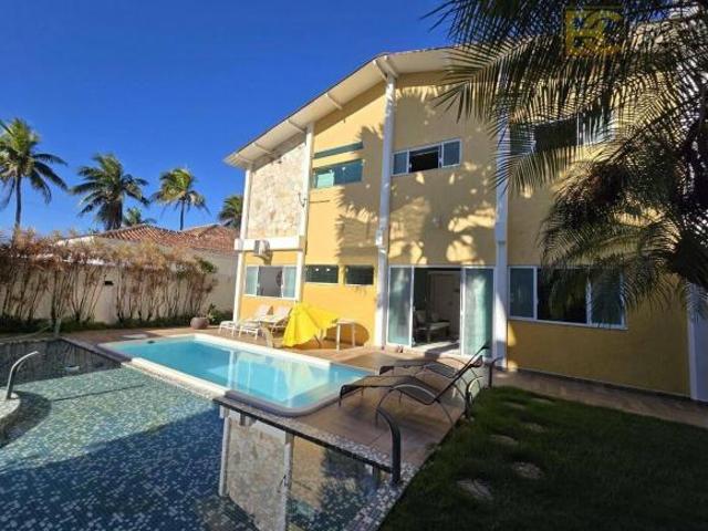 Casa frente ao mar com área de lazer incrível e 4 dormitórios mais edicula completa! Florida P