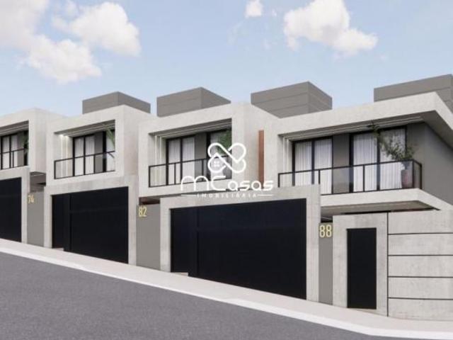 Casa Geminada Moderna de Alto Padrão com 213 m², Espaço Gourmet e E