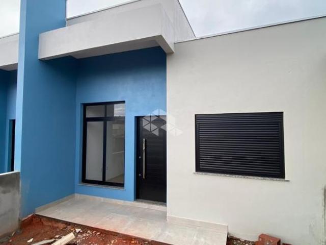 Casa geminada nova à venda no bairro Encosta do Sol, em Estância Velha
