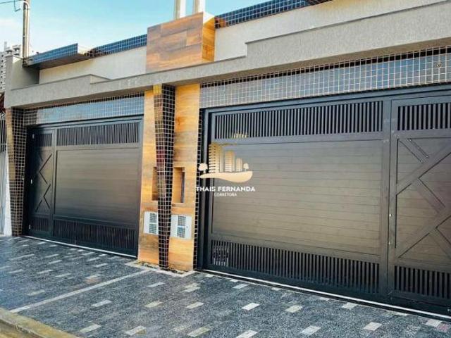 Casa Geminada Alto Padrão no Bairro Caiçara em Praia Grande