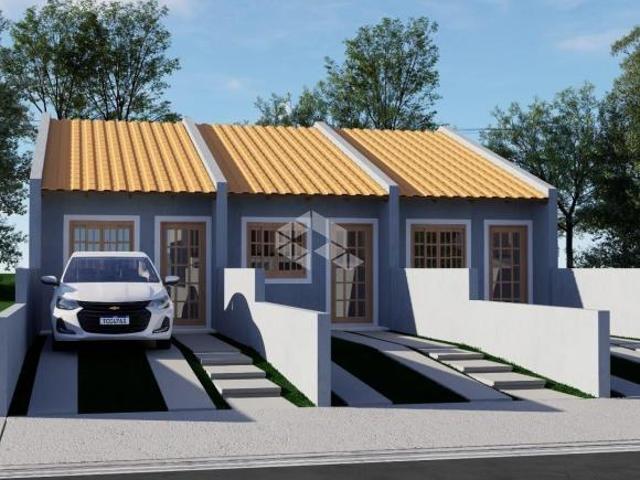 Casa geminada com 1 dormitório no bairro Distrito Industrial