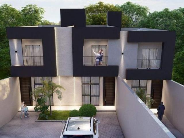 CASA GEMINADA COM 2 QUARTOS E 2 SUITES NO BAIRRO NOVO CENTRO