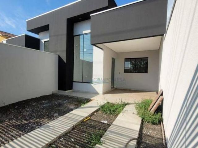 Casa Geminada com 3 dormitórios à venda, 98 m² por R$ 370.000 Leonor Londrina/PR