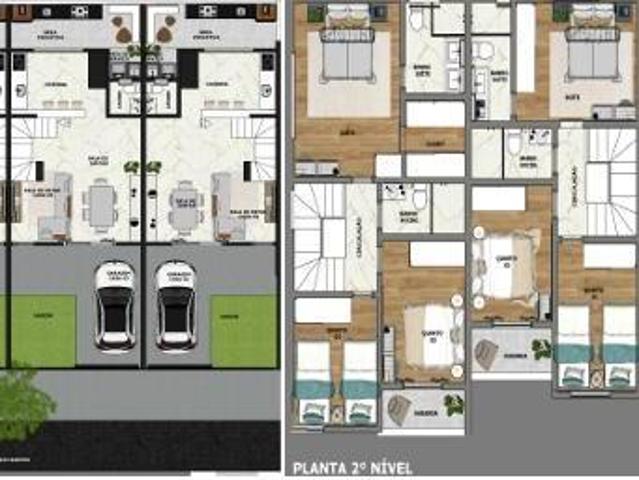Casa Geminada com 3 quartos à venda em Belo Horizonte, no bairro Planalto