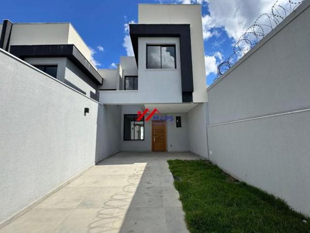 Casa geminada com três quartos, suíte e três vagas à venda no bairro Santa Amélia Belo Horizonte/M