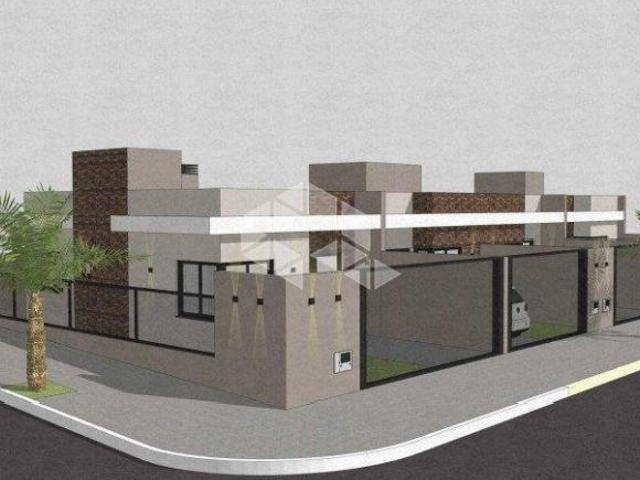 Casa geminada com dois quartos no Bairro São Francisco Farroupilha RS
