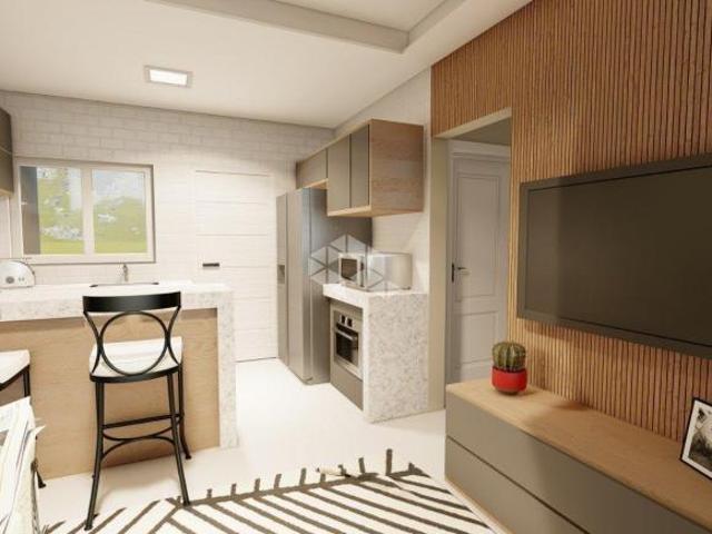 Casa geminada de esquina com 2 dormitórios em Linha Santa Cruz