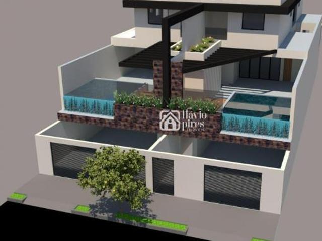 CASA GEMINADA DE LUXO | 4 QUARTOS | 1 SUÍTE | 2 BANHEIROS | 1 LAVABO | 04VAGAS | CABRAL CONTAGEM