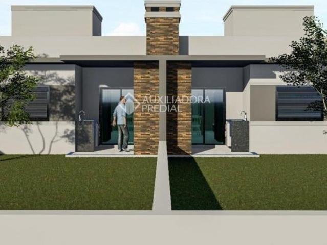 Casa geminada em fase final em Arroio do Meio
