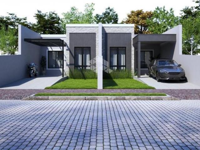 Casa geminada 01 dormitório no bairro João Alves!