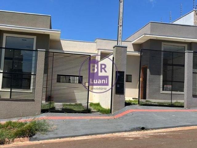 Casa Germinada nova com 3 dormitorios em Cambe