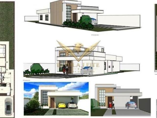 Casa inacabada 3 quartos 1 suíte Alto Padrão dentro de condominio Ponte Alta