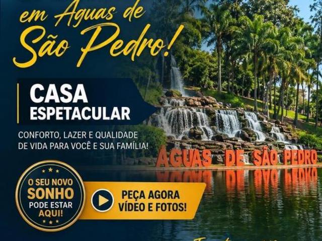 Casa, Jardim Porangaba, Águas de São Pedro, SP