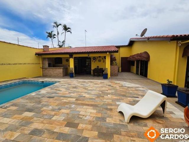 CASA JD SUARAO 150M DO MAR! 2 CASAS + EDÍCULA TERRENO 600M² ITANHAEM/SP