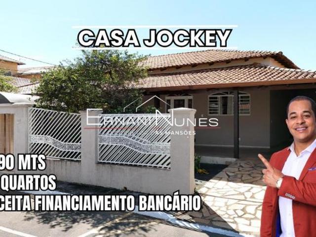 CASA JOCKET ESCRITURADA 3 QUARTOS COM CASA AUXILIAR ACEITA FINANCIAMENTO