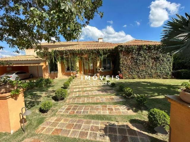 Casa Luxuosa, Térrea, Estilo Toscana à VENDA no Condomínio Plaza Athénée ItuSP