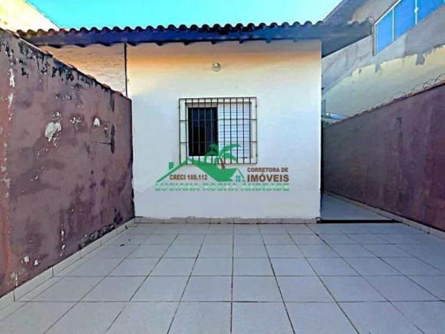 Casa Lado praia com 2 dorm. Itaóca, Mongaguá!