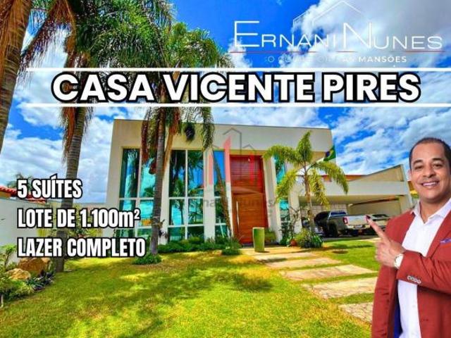 Casa Lazer Completo 5 Suites na Rua 8 de Vicente Pires Ernani Nunes