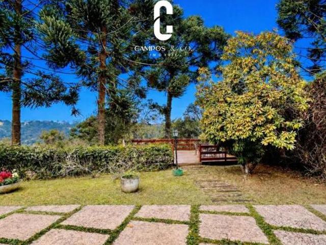 Casa padrão europeu à Venda, Recanto das Araucárias, Campos do Jordão, SP