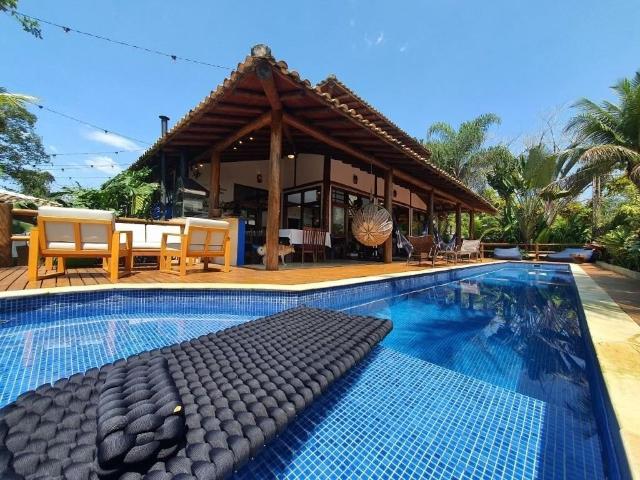 Casa para 12 pessoas a 50m da praia de Itamambuca Da23