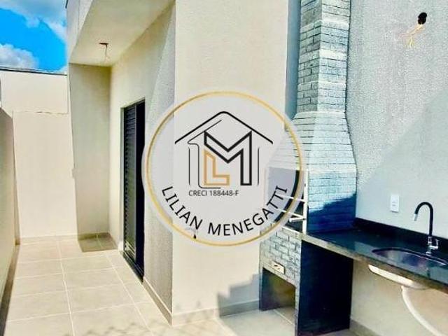 Casa para compra com 3 quartos, suíte. Área gourmet. 2 vagas. Santa Giovana. Jundiaí