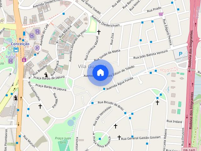 Casa para alugar com 120m², 2 quartos e 2 vagas