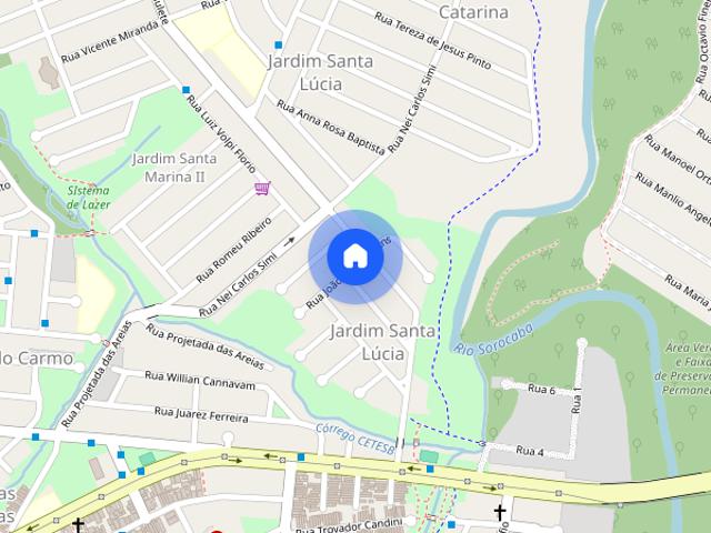 Casa para alugar em Caguassu de 290.00m² com 3 Quartos, 1 Suite e 2 Garagens