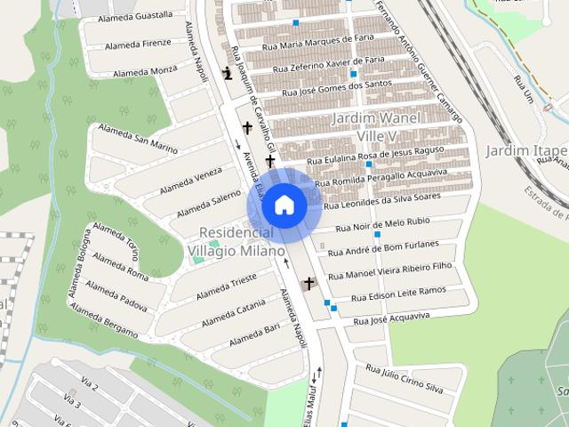 Casa para alugar em Jardim Wanel Ville V de 69.00m² com 2 Quartos e 1 Garagem