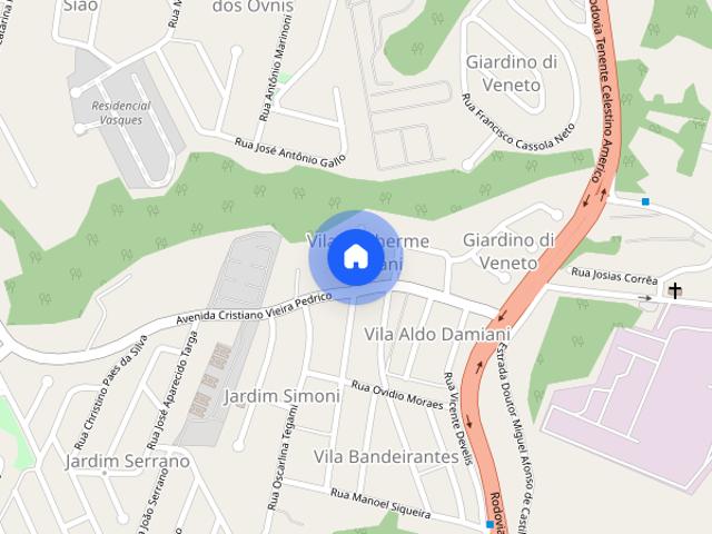 Casa para alugar em Jardim Bandeirantes de 125.00m² com 3 Quartos e 2 Garagens