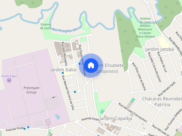 Casa para alugar em Jardim Copaíba de 36.00m² com 1 Quarto e 1 Garagem