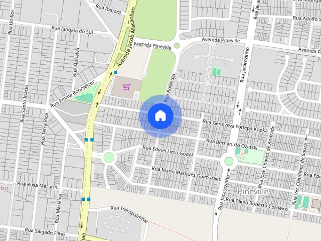 Casa para Aluguel Centro, 2 Quartos, 100 m² Pinhais