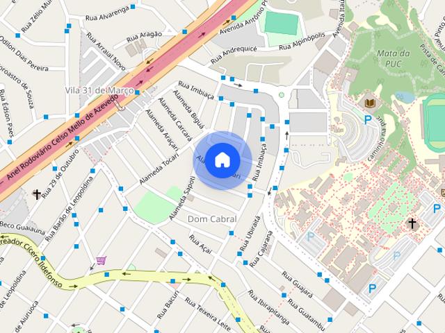 Casa para Aluguel Dom Cabral, 3 Quartos, 80 m² Belo Horizonte