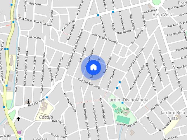 Casa para Aluguel Jardim Cocaia, 2 Quartos, 65 m² Guarulhos