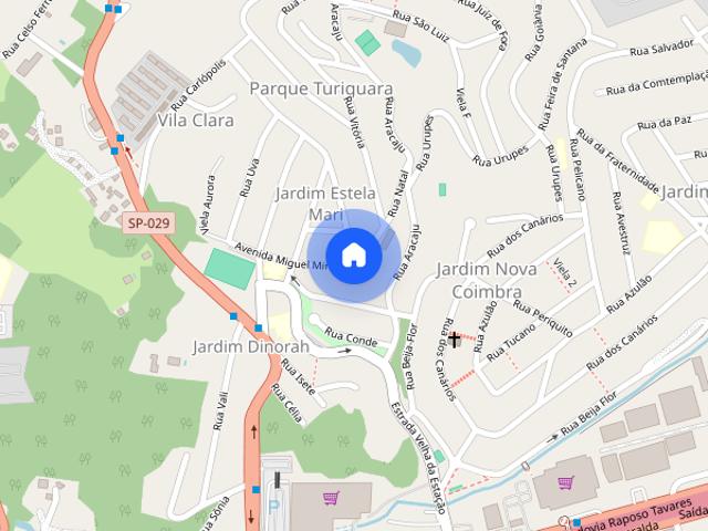 Casa para Aluguel Jardim Rio das Pedras, 1 Quarto, 30 m² Cotia