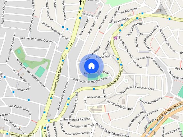 Casa para Aluguel Parque Sao Luis, 1 Quarto, 35 m² São Paulo