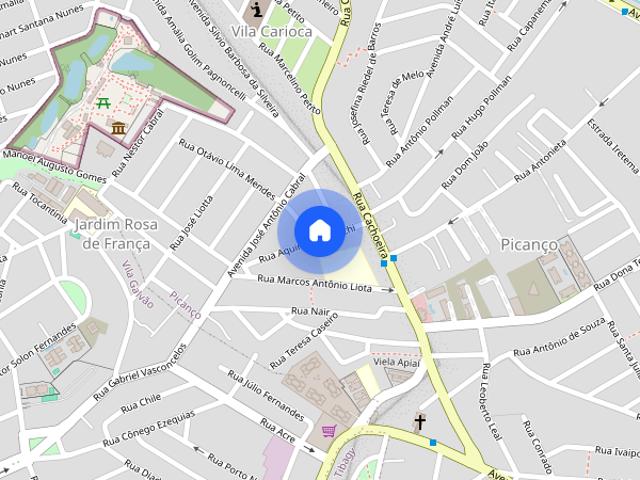 Casa para Aluguel Picanço, 1 Quarto, 60 m² Guarulhos