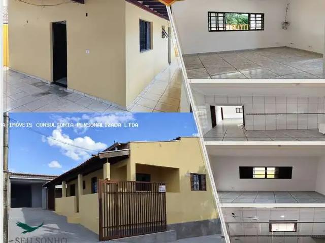 Casa para Locação em Presidente Prudente, Parque Alexandrina, 3 dormitórios, 1 banheiro, 1 vaga