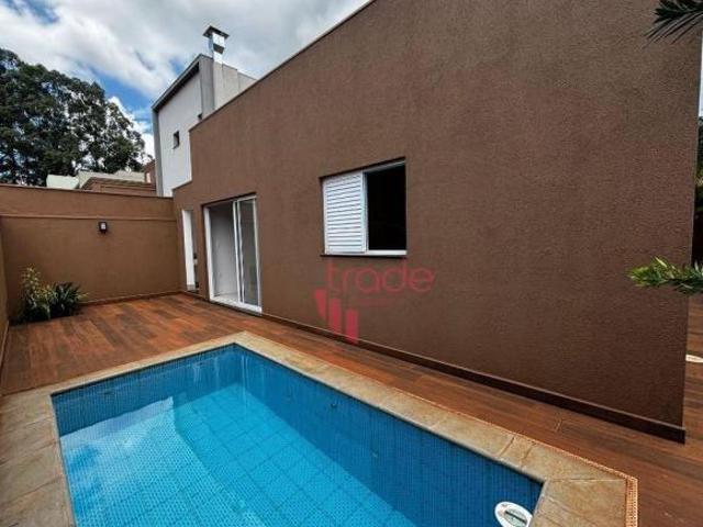 Casa para Venda e Locação em Condomínio Fechado de 03 Suítes no Recreio das Acácias em Ribeirão Pret